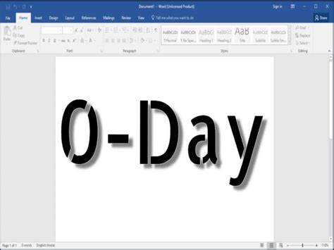 Ms Office Zero Day Exploited In Attacks Trustaira