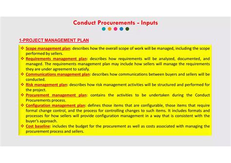 Conduct Procurements Pdf
