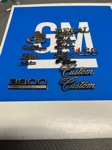 Nos Buick Interior Exterior Emblems Lot Vintage Gmのebay公認海外通販｜セカイモン