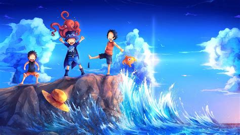 One Piece Anime Sky Hd Wallpapers Wallpaper Cave