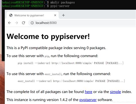 搭建、使用与维护私有pypi仓库ubuntu自建pip3软件仓 Csdn博客