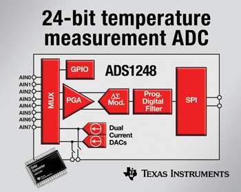 Texas Instruments A D Converters Suit Temperature Measurement EDN