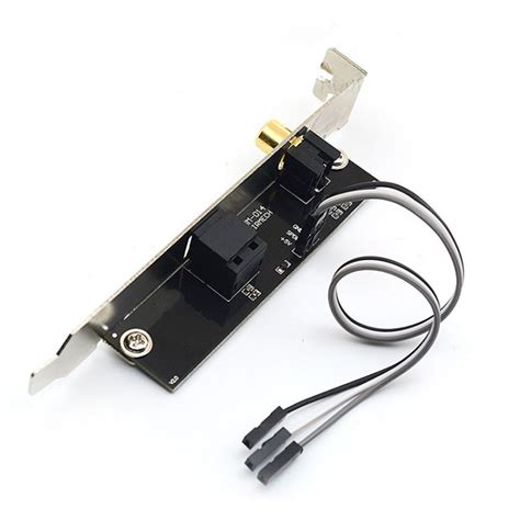 Spdif Out Spdif Bracket Rca 24bit 192khz Digital Audio Output For Asus