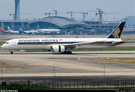 9v Scm Boeing 787 10 Dreamliner Singapore Airlines Chengyeli