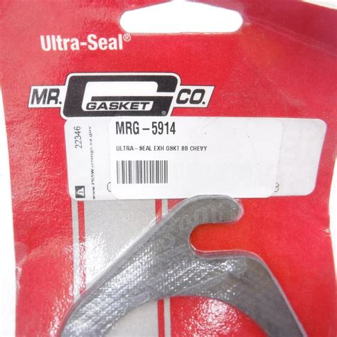 Mr Gasket Ultra Seal Exhaust Gasket 5914 For 1966 1969 Chevy Big Block