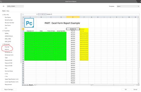 Excel Form Report With Tracefields Video Tutorial