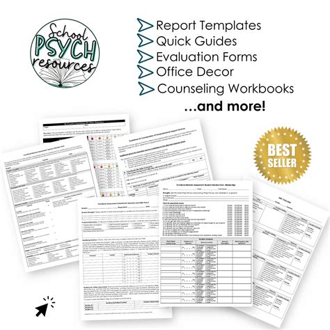 Mefs Mccloskey Executive Function Scale Report Template School Psych Special Ed Special