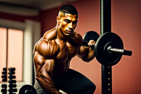 Lexica Portrait Of A Latino Bodybuilder With A Buzz Cut Lifting Weights