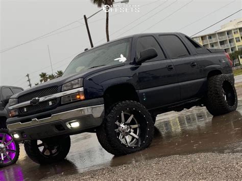 2004 Chevrolet Avalanche 1500 Wheel Offset Hella Stance 5 Suspension
