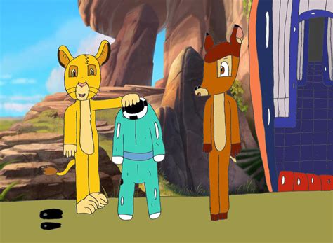 Simba Puts Bambi Into The Poolrooms Prelude By Soraheartsforme On Deviantart