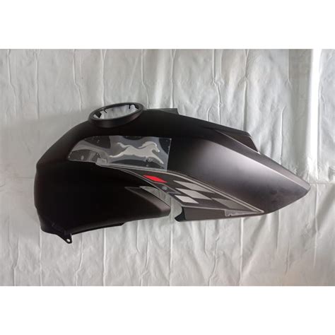 Fuel Tank Cover Outer Right Side Matt Black For Tvs Apache Rtr 160 Fi 4v