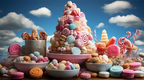 Premium Photo Sweets Photo Generative Ai