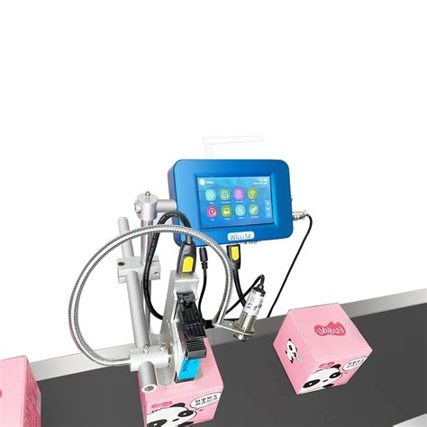 Glass Bottle Printer Batch Code Printing Machine Online Thermal Inkjet Printer With Conveyor