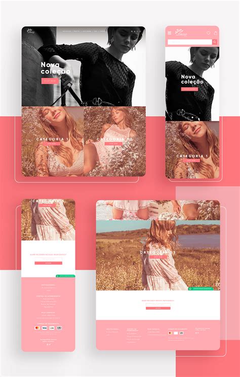 Ux Ui E Commerce Lasso Lingerie On Behance