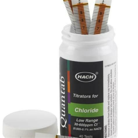 Jual Hach 2744940 Chloride Quantab Test Strip Shopee Indonesia