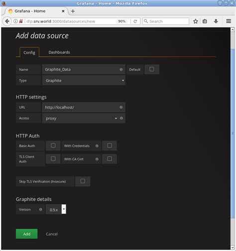 Centos 7 Grafana Install Server World