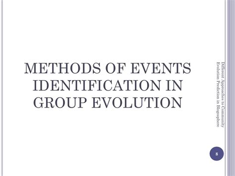 Ppt Different Approaches To Community Evolution Prediction In