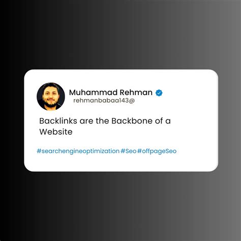 Muhammad Rehman On Linkedin The Importance Of Backlinks In Seo