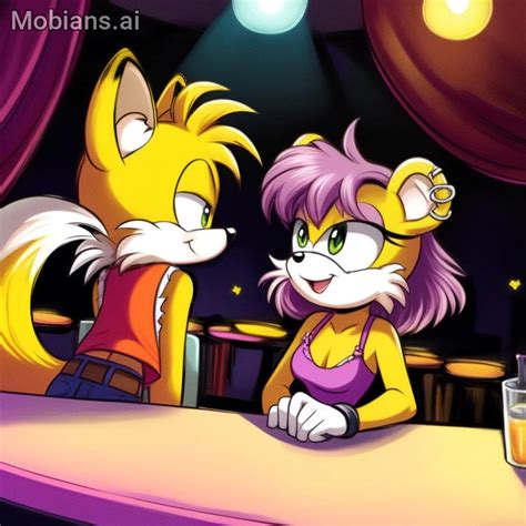 Mina Mongoose On A Date With Tails By Lightreading2 On Deviantart