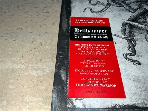 Triumph Of Death Resurrection Of The Flesh Ltd Box Set Vinyl Signed