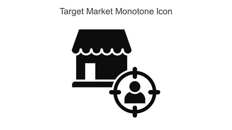 Target Market Monotone Icon In Powerpoint Pptx Png And Editable Eps Format Ppt Powerpoint