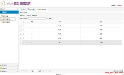 Javaweb在线图书销售系统【javaweb毕业设计】java知识分享网 免费java资源下载