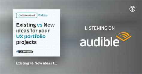 Existing Vs New Ideas For Your Ux Portfolio Projects Ux Coffee Break With Ux Anudeep