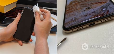 Як почистити динамік смартфона лайфхаки Oboz Ua