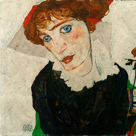 Egon Schiele Portrait Of Wally Neuzil Art Print By Alexandraarts