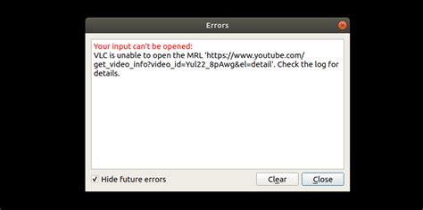 Fixing Vlc Is Unable To Open The Mrl Error