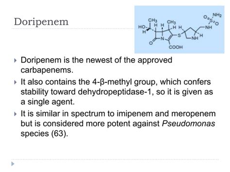 Carbapenems Pptx