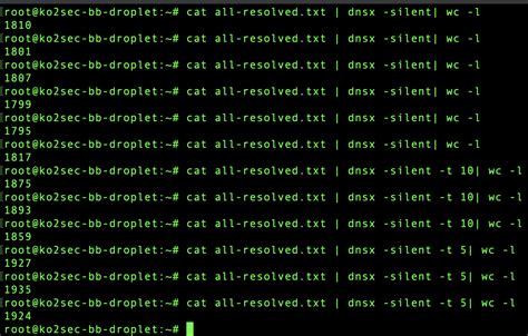 Inconsistency Between Dnsx Output On Same Subdomain List Issue Projectdiscovery Dnsx