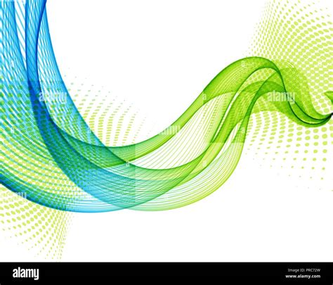Green Blue Abstract Background