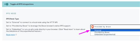 brave synchronize settings when backend is provided by brave · issue