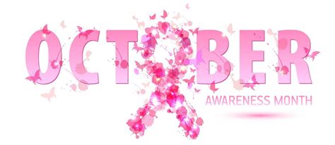 Breast Cancer Awareness Month Pink Month Of October