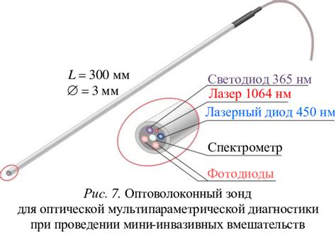 Fiber Optic Probe For Optical Multiparametric Diagnostics For Minimally