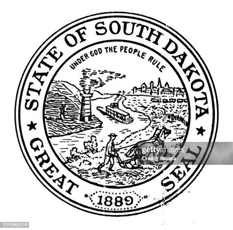 Great Seal Of South Dakota High Res Vector Graphic Getty Images