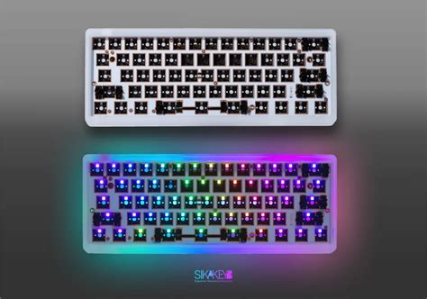 Sikakeyb Sk1 Tabard Translucent Keyboard 3 Mode Rgb Bt Backlit Wireless Hot Swappable Gaming