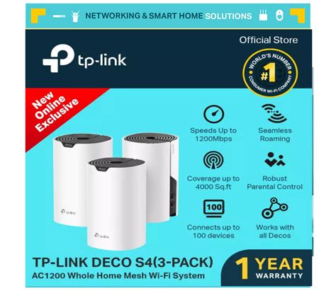 Tp Link Deco S Pack Ac Whole Home Mesh Wi Fi System Lazada Ph