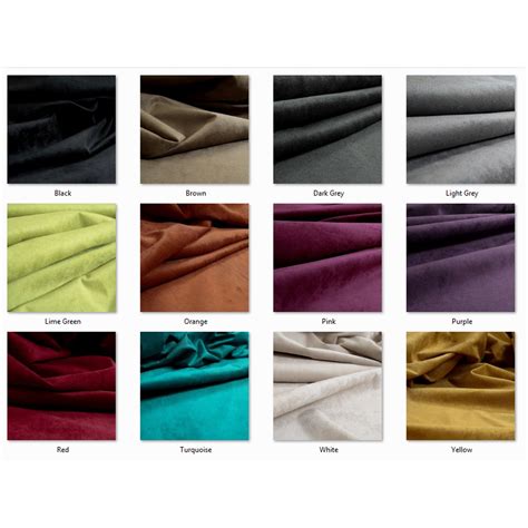 Supersoft Chenille Plain Fabric For Upholstery Curtains Cushions