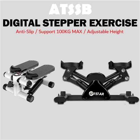 Atssb 100kg Step Stepper Exercise Machine At Home Outdoor Create Good Posture Leg Fitness