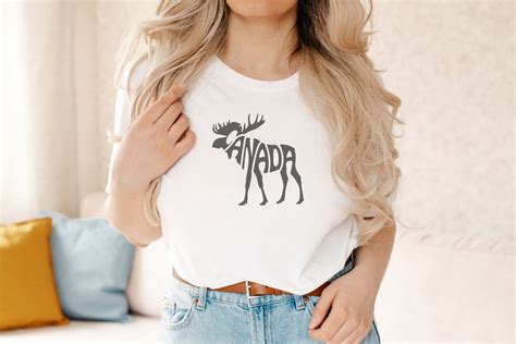 Canada Moose Shape Svg Cut File Graphic By Digitaldesignslaura