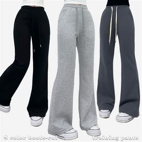 핑크선셋 기모 추가🔥 숏롱 선택 8컬러 말라핏 사계절 부츠컷 트레이닝 팬츠 추리닝 츄리닝 바지 8 Col