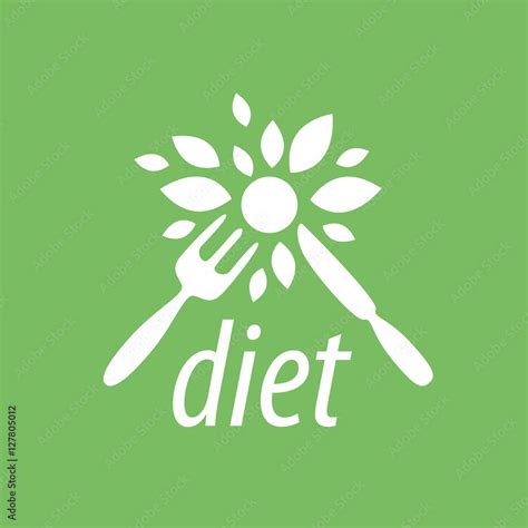 Vector Logo For Diet Stock Vector Adobe Stock
