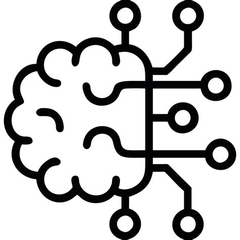 Ai Neural Network Icon 58274049 Png
