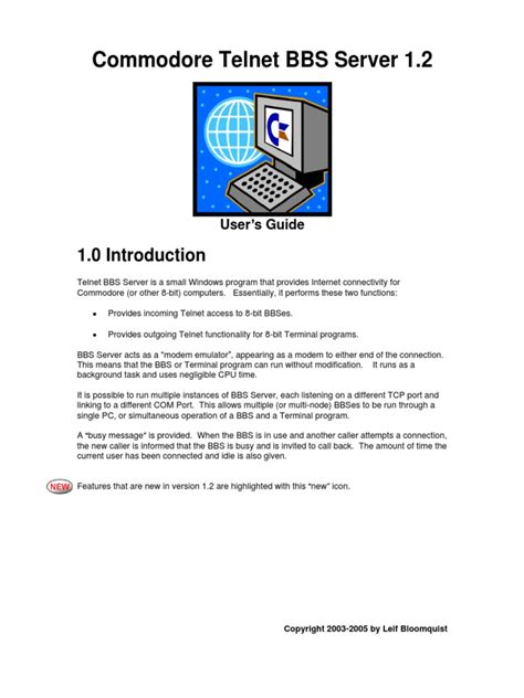 Bbs Server 1 2 Manual Pdf Modem System Software
