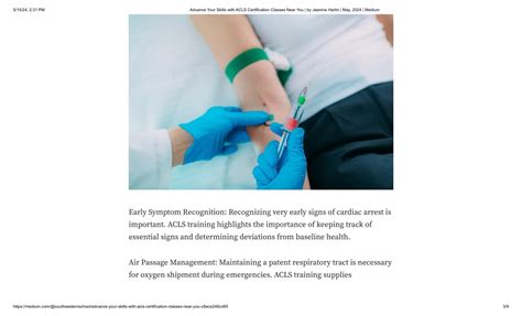 Ppt Advance Your Skills With Acls Certification Classes Near You Powerpoint Presentation Id