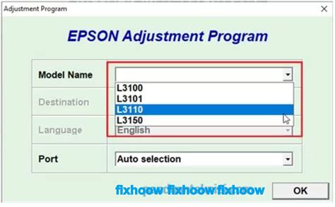 Adjustment Program Epson L364