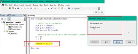 Effective Debugging And Error Handling In Vba For Excel Macros