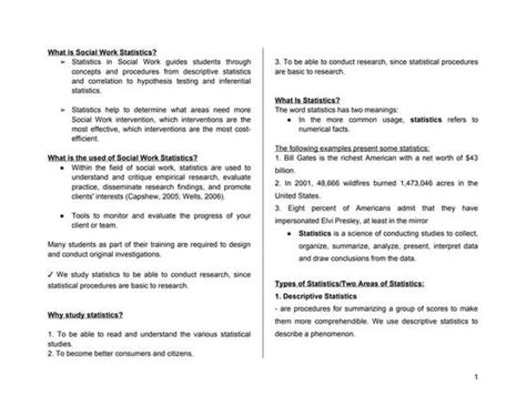 Lecture 1 Introduction To Social Statisticspdf Science